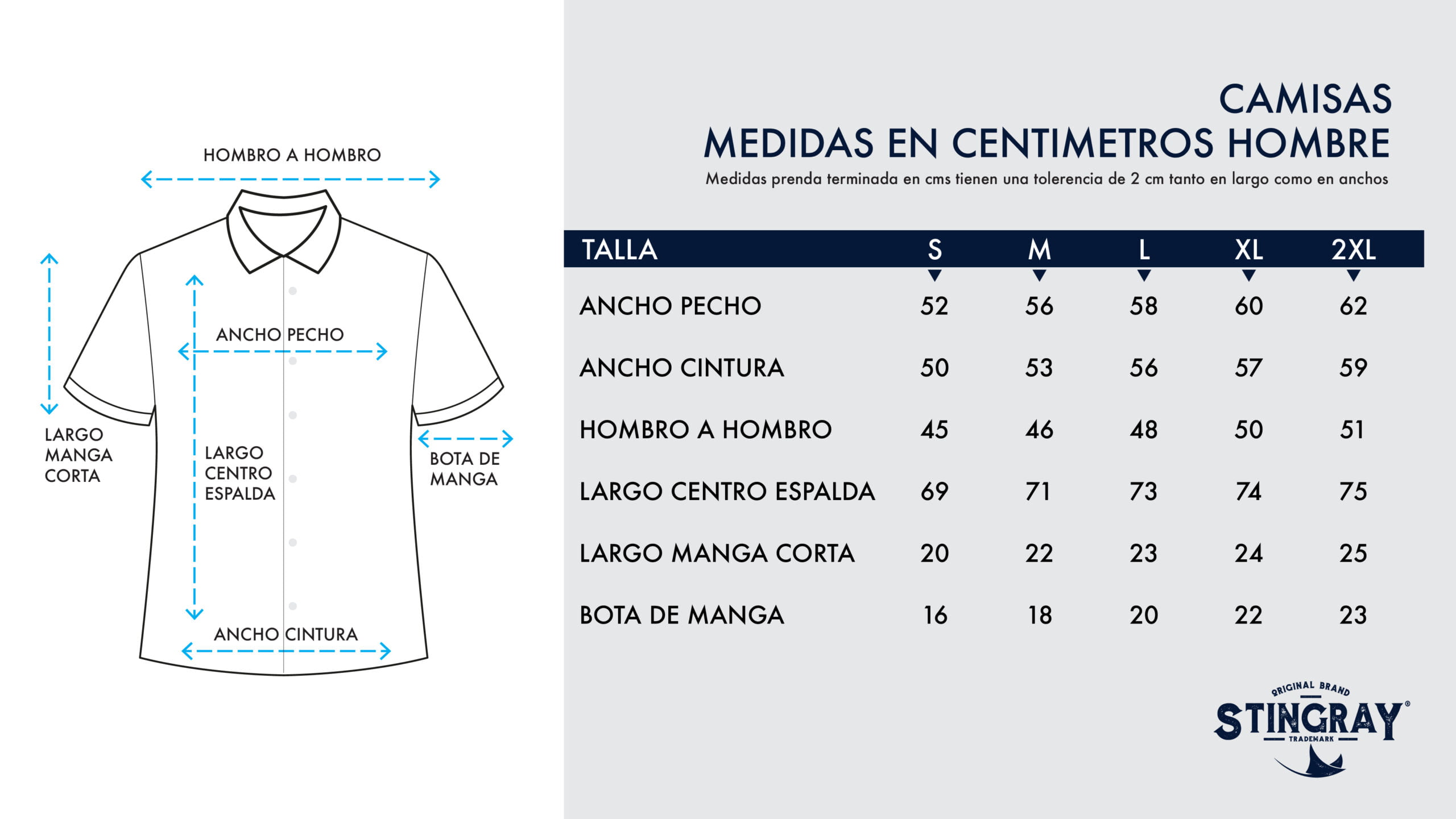 Camisa Cuadros Navy Blue – Stingray Store